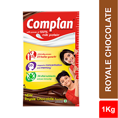 Buy Complan Health Drink Chocolate Flavour 1 Kg Carton Online At Best ...