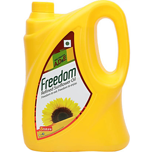 Buy Freedom Refined Oil Sunflower 5 Ltr Online At Best Price - bigbasket