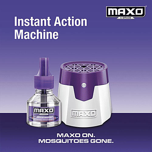 Buy Maxo Mosquito Repellent - A Grade Combi, Globe Machine + Refill ...