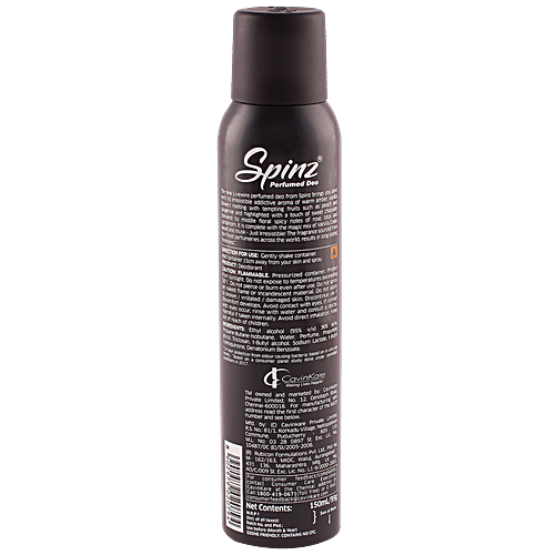 Buy Spinz Erfumed Deo Live Wire 150 Ml Online At Best Price of Rs 190 ...