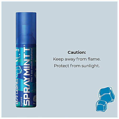 Buy Spraymintt Instant Mouth Freshener Icy Mint 15 Gm Carton Online at ...