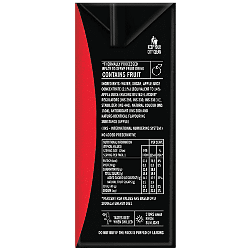 Buy Appy Juice Classic Apple 160 Ml Carton Online At Best Price of Rs ...
