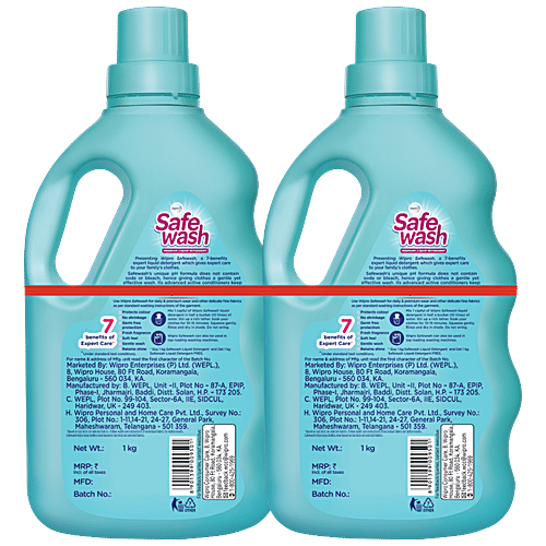 Buy Wipro Safewash Woolens Liquid Detergent 1 Kg Online At Best Price ...