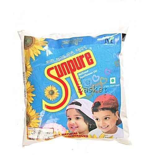 Buy Sunpure Refined sunflower oil Online at Best Price of Rs 49 - bigbasket