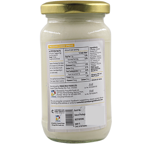 Buy Gowardhan Cheese Spread Creamy 200 Gm Bottle Online at the Best ...