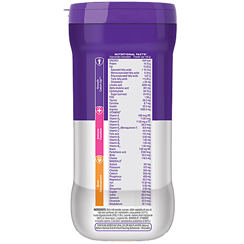 Buy Pediasure Nutritional Powder Premium Chocolate 400 Gm Jar Online At ...