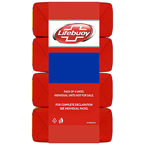Buy Lifebuoy Soap Bar Total 10 125 Gm Pouch Online at the Best Price of ...