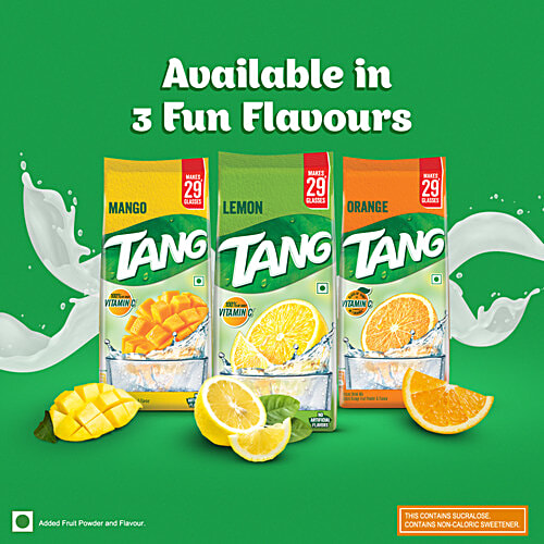 Buy Tang Instant Drink Mix Lemon 500 Gm Pouch Online At Best Price of ...