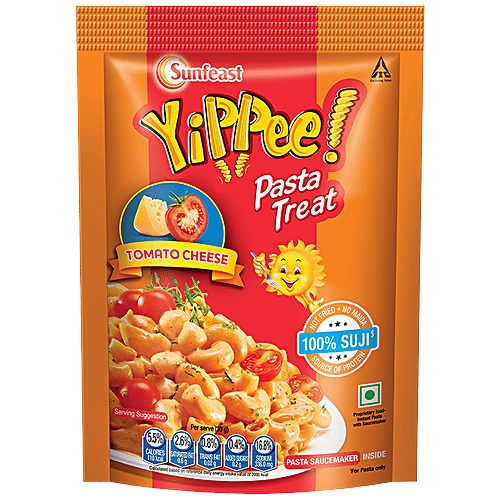 Buy Sunfeast Yippee Pasta Treat -tomato-cheese 65 Gm Pouch Online At ...