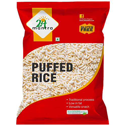 Buy 24 Mantra Organic Puffed Rice 200 Gm Pouch Online At Best Price of ...