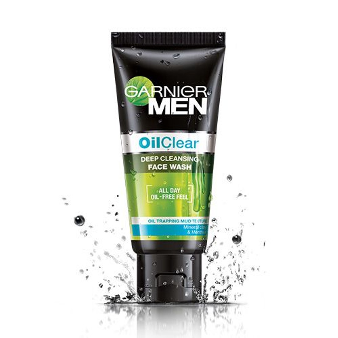 Buy Garnier Men Face Wash Oil Clear 100 Gm Online At Best Price of Rs null - bigbasket
