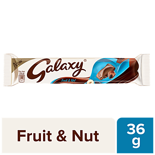Buy Galaxy Chocolate Fruit Nut 40 Gm Pouch Online At Best Price of Rs ...