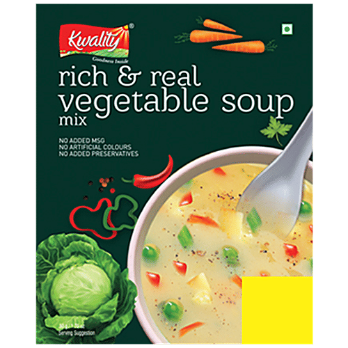 Buy Kwality Instant Soup Powder - Mixed Vegetable Online at Best Price of Rs 28 - bigbasket