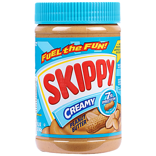 Buy Skippy Peanut Butter - Creamy 462 gm Jar Online at Best Price. of ...