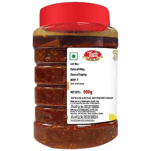 Buy Tops Premium Pickle Mixed 950 gm Online at the Best Price of Rs 180 ...
