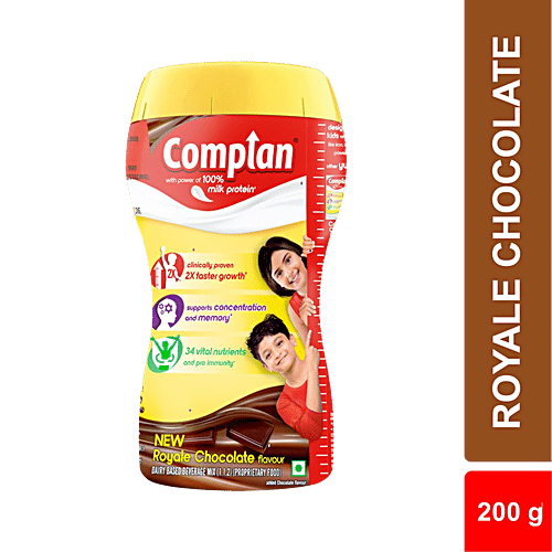 Buy Complan Health Drink - Chocolate Flavor 200 gm Bottle Online at ...
