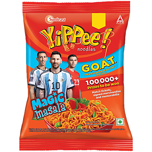 Buy Sunfeast Yippee Noodles Magic Masala 70 Gm Pouch Online At Best ...
