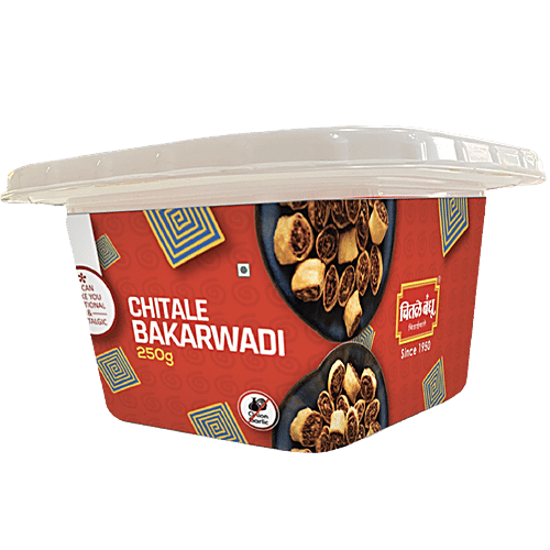 Buy Chitale Bandhu Mithaiwale Spring Roll Bakarwadi 200 Gm Online at ...