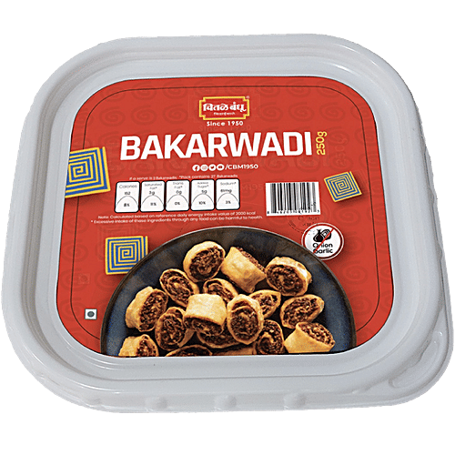 Buy Chitale Bandhu Mithaiwale Spring Roll Bakarwadi 200 Gm Online at ...