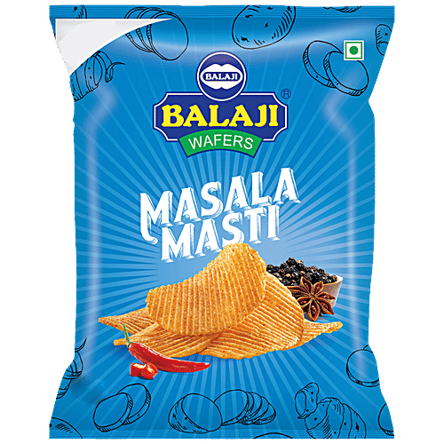 Buy Balaji Wafers Magic Masala Potato Snacks 150 Gm Pouch Online at the ...