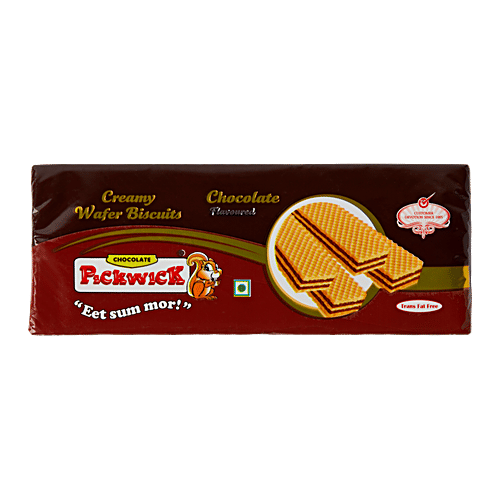 Buy Pickwick Wafer Biscuits Chocolate Flavor 150 Gm Pouch Online at the ...