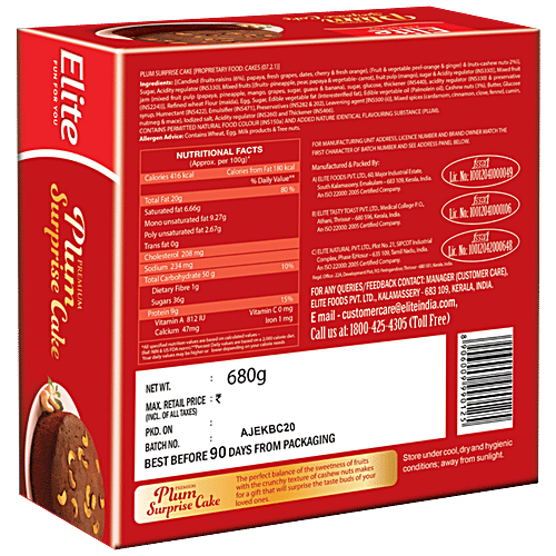 Buy Elite Plum Surprise Cake Online at Best Price of Rs 320 - bigbasket