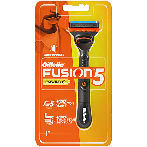 Buy Gillette Fusion Power Shaving Razor 1 Pc Online at the Best Price ...
