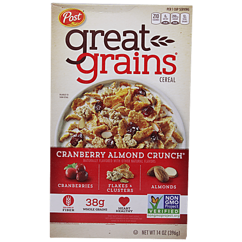 Buy Post Great Grains Cereal - Cranberry Almond Crunch Online at Best ...