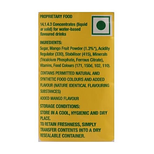 Buy Tang Instant Drink Mix Mango 125 Gm Pouch Online at the Best Price ...