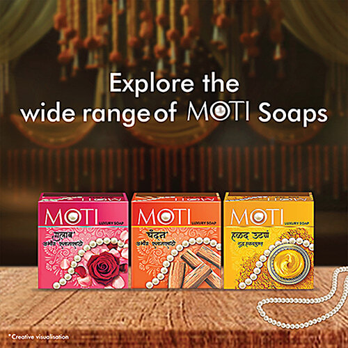 Buy Moti Luxury Bath Soap Sandal 150 Gm Online at the Best Price of Rs ...