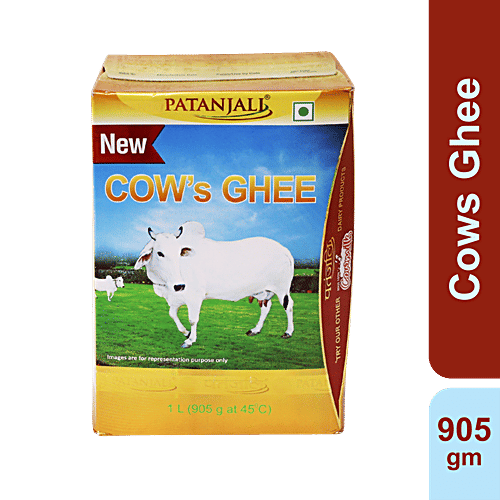 Buy Patanjali Desi Ghee 1 Ltr Carton Online At Best Price of Rs 665 ...