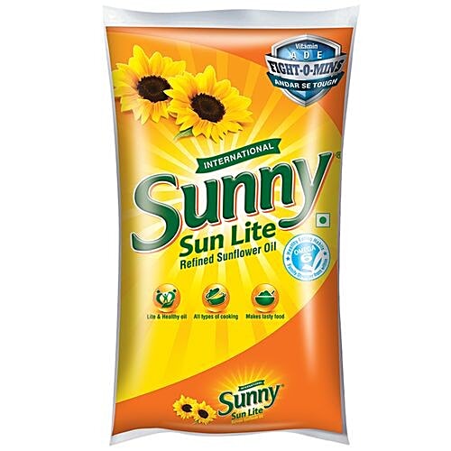 Buy Sunny Sunflower Oil Lite 1 Ltr Pouch Online at the Best Price of Rs ...