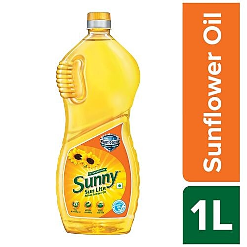 Buy Sunny Sunflower Oil Lite 1 Ltr Bottle Online at the Best Price of ...