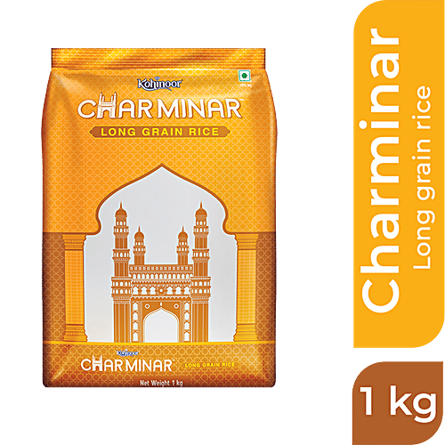 Buy Kohinoor Rice Long Grain Charminar 1 Kg Online At Best Price of Rs ...