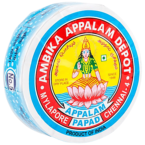 Buy Ambika Appalam No 5 150 Gm Pouch Online At Best Price of Rs 82 ...