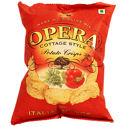 Buy Opera Cottage Style Potato Crisps Italian Herbs 55 Gm Pouch Online ...