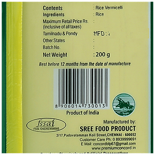 Buy Concord Rice Sevai Pure 190 Gm Pouch Online at the Best Price of Rs ...