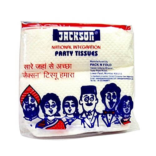 Buy Jackson Tissue Napkin Party 50 Gm Online at the Best Price of Rs 89 ...
