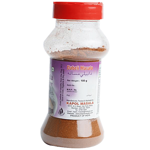 Buy Kapol Masala Dabeli 100 Gm Jar Online at the Best Price - bigbasket