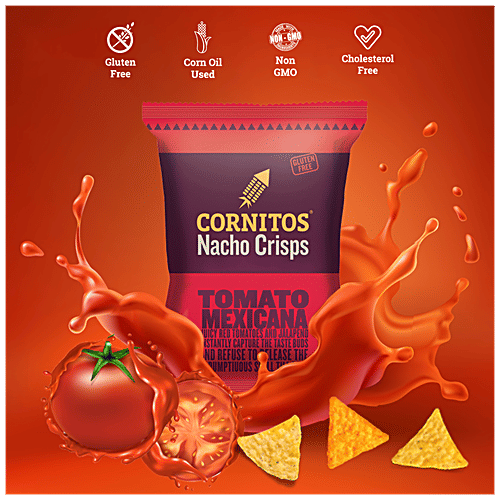 Buy Cornitos Nacho Crisps Tomato Mexicana 60 Gm Pouch Online At Best ...