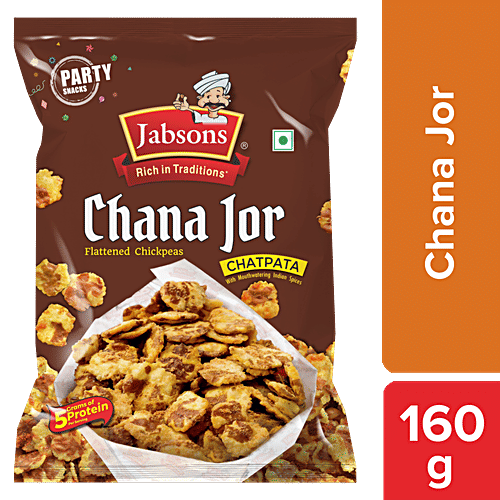 Buy Jabson Roasted Namkeens Chana Jor 160 Gm Online at the Best Price ...