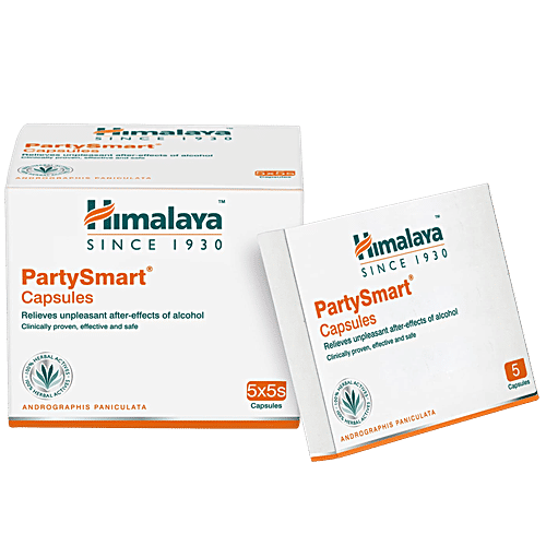 Buy Himalaya Wellness Partysmart - Capsules Online at Best Price of Rs ...