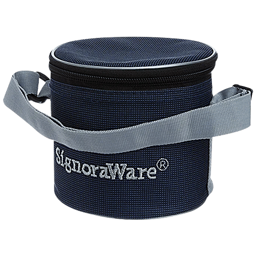 Buy Signoraware Executive Small Lunch Box Violet 1 Pc Set Of 3 Online ...