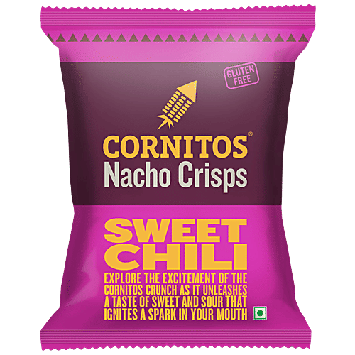 Buy Cornitos Nacho Crisps Premio Thal Sweet Chilli 60 Gm Online at the ...
