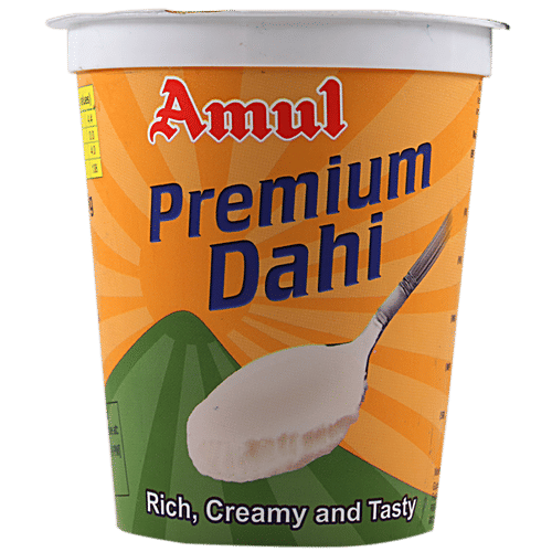 Buy Amul Premium Dahi 400 Gm Online at the Best Price of Rs 60 - bigbasket