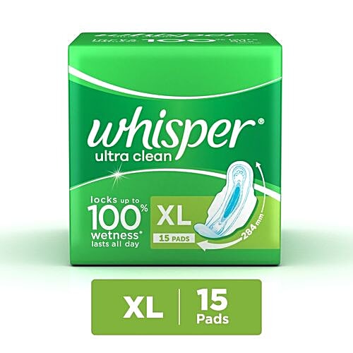 Buy Whisper Ultra Regular L Wings 15 Pads Online at the Best Price of ...