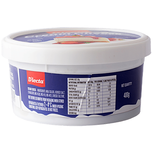 Buy D'Lecta Processed - Cream Cheese Online at Best Price of Rs 330 ...