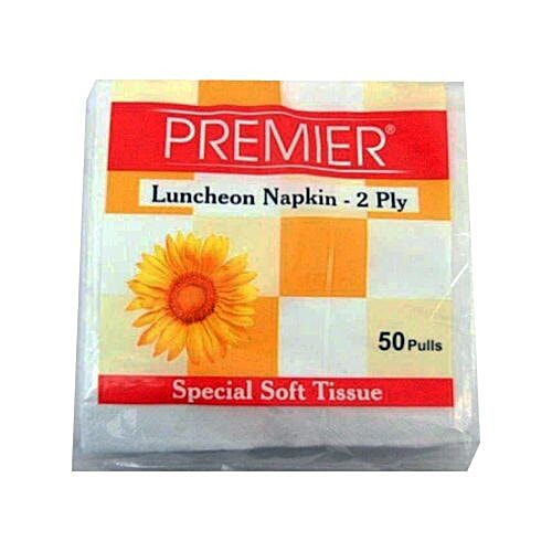 Buy Premier Luncheon Napkin Special Soft Tissues 50 Pulls 2 Ply Online ...