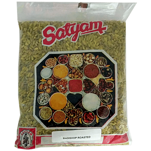 Buy Satyam Badishop Roasted 100 Gm Online at the Best Price of Rs 85 ...