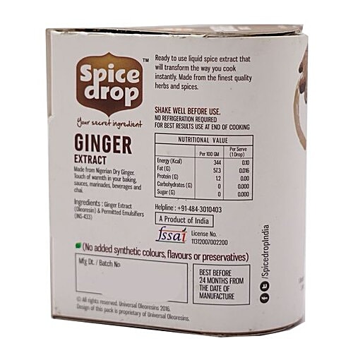 Buy Spice Drop Natural Spice Extract Ginger 5 Ml Online at the Best ...